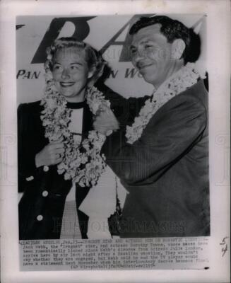 1954 Press Photo jack webb dorothy towne mum on wedding - DFPD23325 | eBay