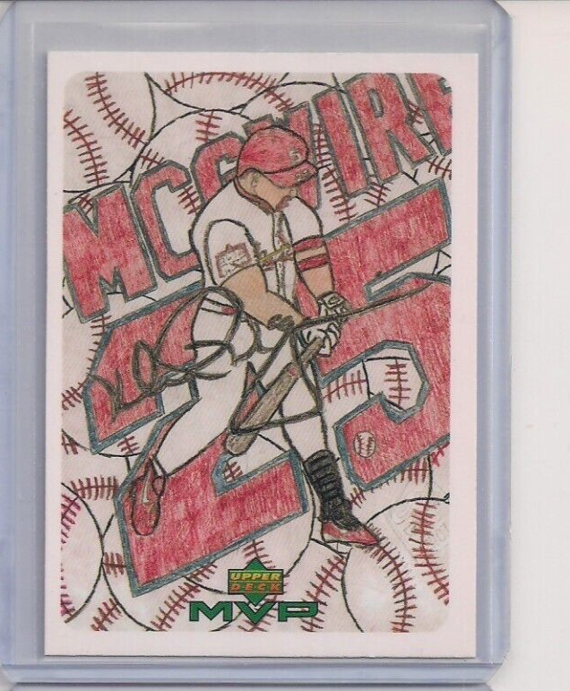 2000 Upper Deck MVP Draw Your Own Card Mark McGwire #DT16 | eBay