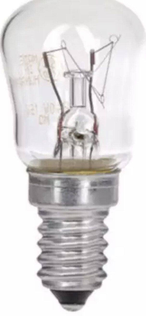 10 PACK OF GENERAL ELECTRIC FRIDGE FREEZER LIGHT BULBS 15W PYGMY E14 ...