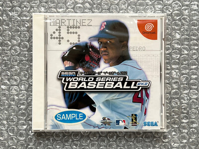 World Series Baseball 2K2 "Sample" Version Sega Dreamcast Japan NTSC-J ...