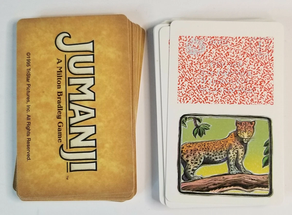 Jumanji Board Game Cards