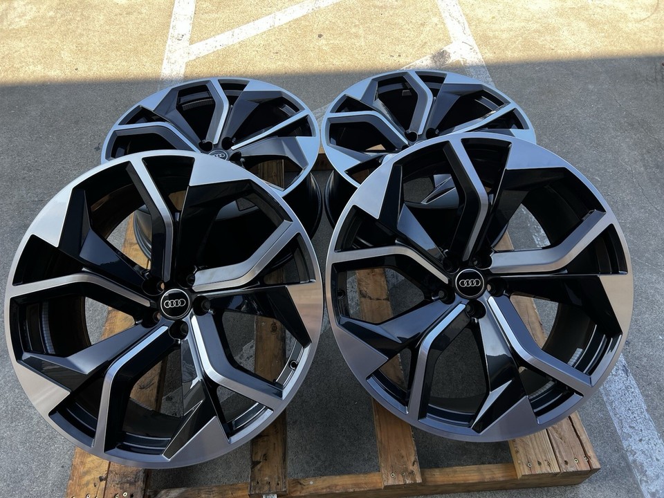 23” OEM AUDI RSQ8 FACTORY ORIGINAL WHEELS RIMS SQ8 SQ7 Q8 Q7 FORGED ...