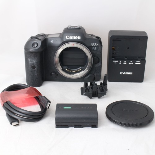 Canon EOS R5 45MP Mirrorless Digital Camera [Near Mint] shutter count ...