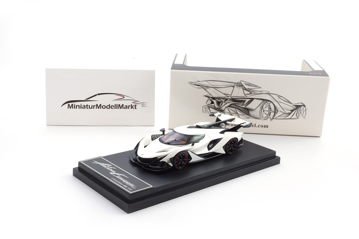 #62900 - Peako Apollo Automobil Apollo IE - White - 1:64 | eBay