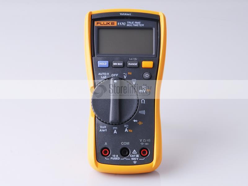 Fluke 117C Bluetooth Digital Multimeter True RMS with UTCS06A 400A ...