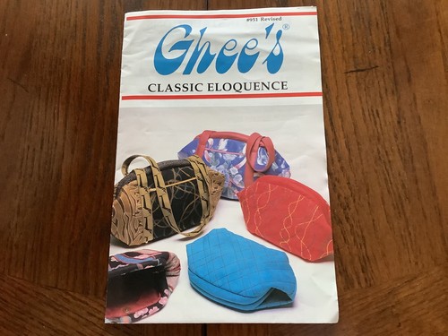 Ghee's Classic Eloquence Handbag Sewing Pattern | eBay
