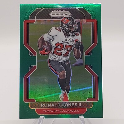 2021 Panini Prizm Green #295 Ronald Jones Tampa Bay Buccaneers | eBay