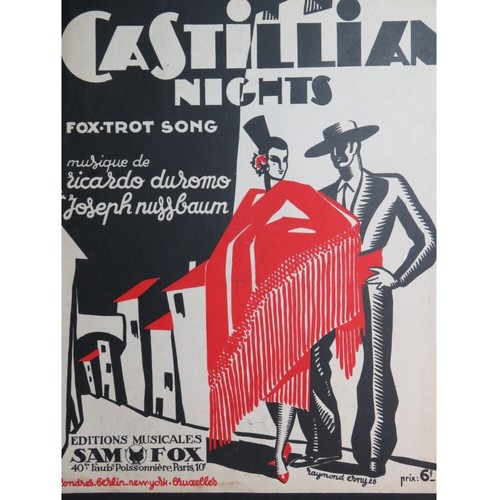 Duromo Ricardo Noce Joseph Castillian Nights 1928 | eBay