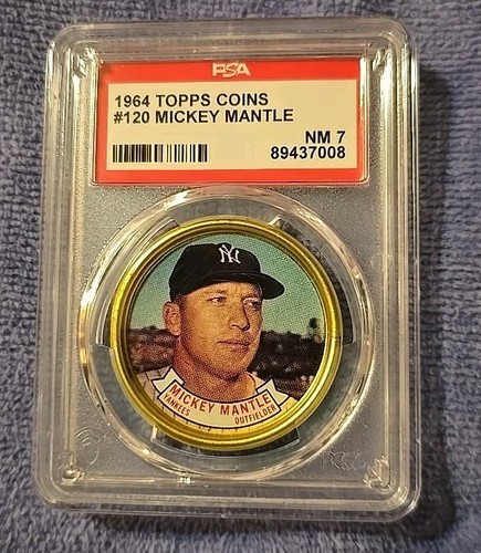 1964 TOPPS COINS #120 MICKEY MANTLE | eBay