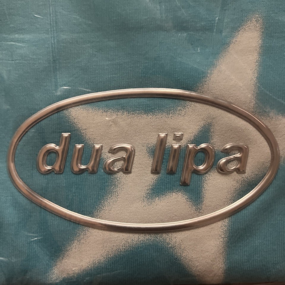 Dua Lipa Radical Optimism Tour 2025, Light Blue with White Stars T ...