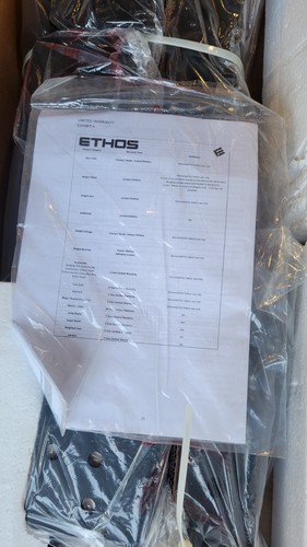 New Open Box Ethos 102 Folding Wall Rack. 2 Boxes. All Parts Present ...