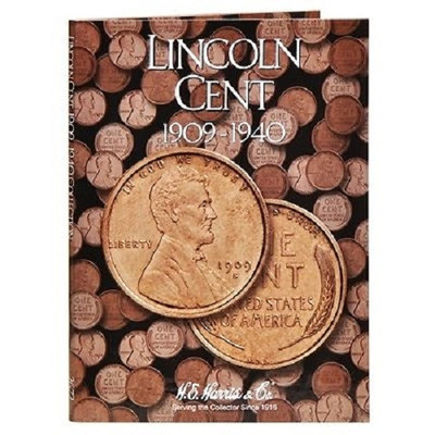 H E HARRIS 2672 Coin Folder #1 LINCOLN CENT PENNY 1909 - 1940 Book | eBay