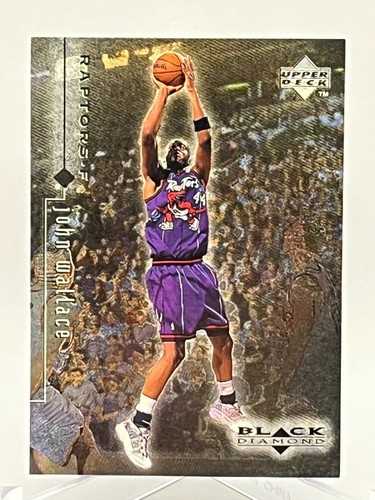 1999 NBA Upper Deck Black Diamond Single Card #81 John Wallace Toronto Raptors | eBay