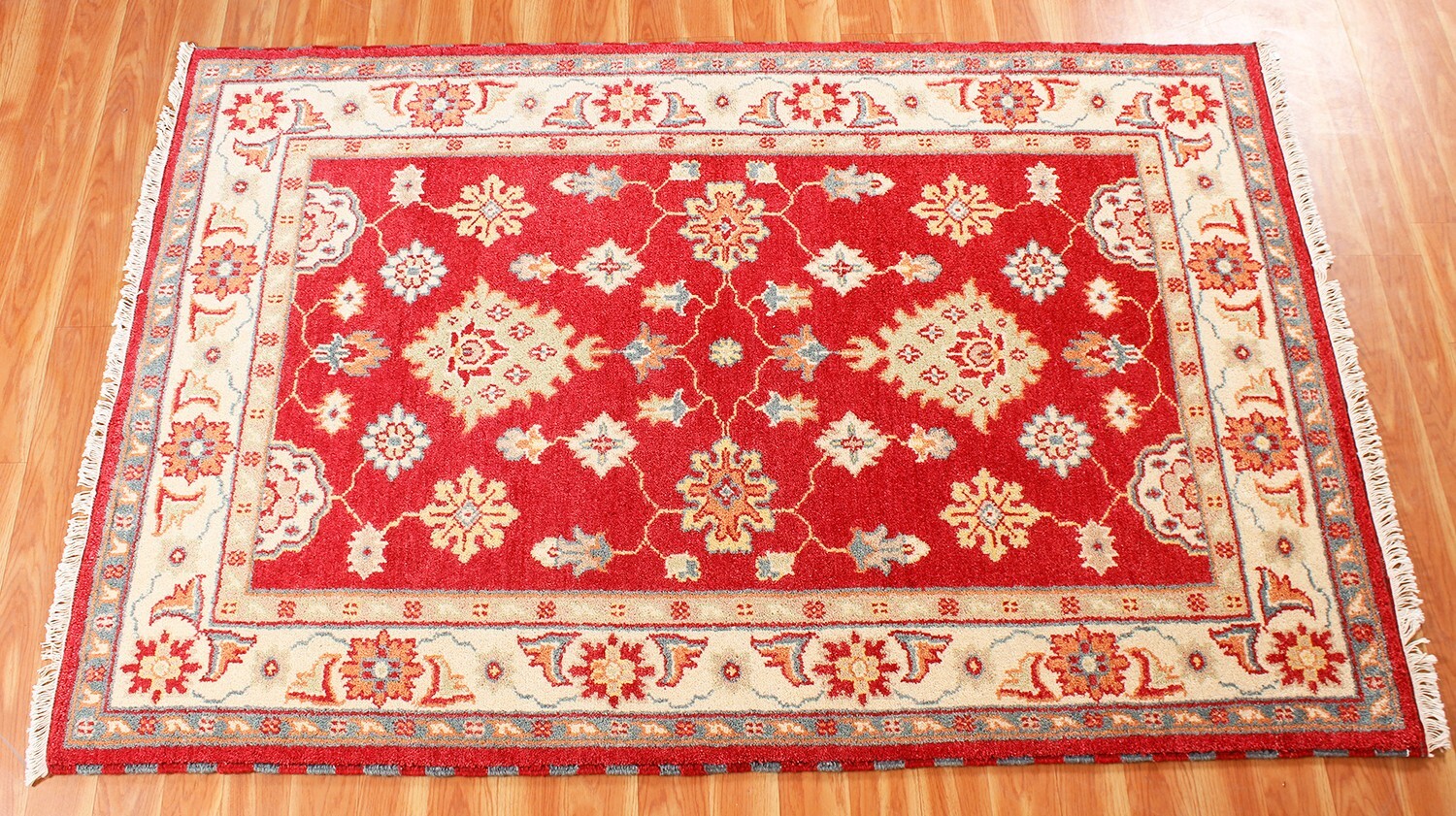Classic Hand Knotted Oushak Red Carpets Parsian Oriental Wool Area Rugs ...