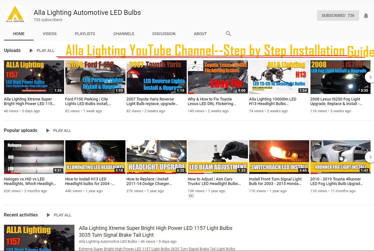 Alla Light Blue Ice Blue Baby Blue Tint LED 31MM DE3425LL Trunk Cargo ...