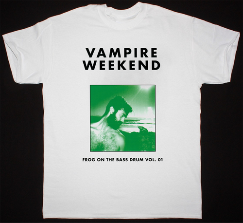 Vampire Weekend – Frog On The Bass Drum Vol. 01 White All Size Shirt | eBay
