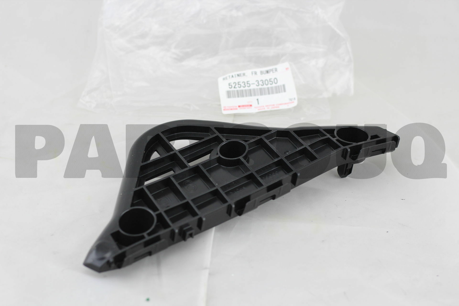 5253533050 Genuine Toyota RETAINER, FRONT BUMPER SIDE, RH 52535-33050 ...