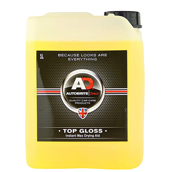 Autobrite Direct ADTGLOSS5L640 5L Top Gloss Instant Wax Drying Aid 5 ...