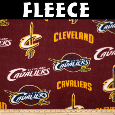 NBA Cleveland Cavaliers Fleece Fabric by the Yard | eBay