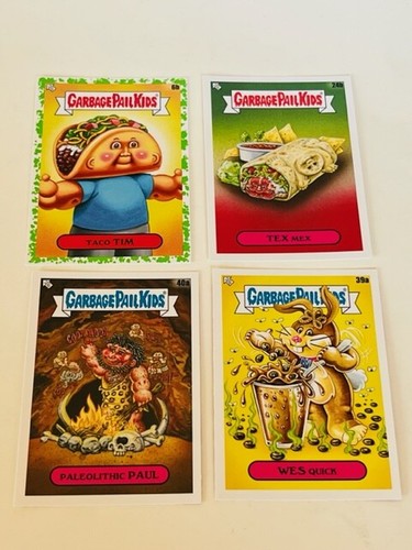 Garbage Pail Kids Mixed Lot 2021 Topps Green Border sp insert Tim Tex ...