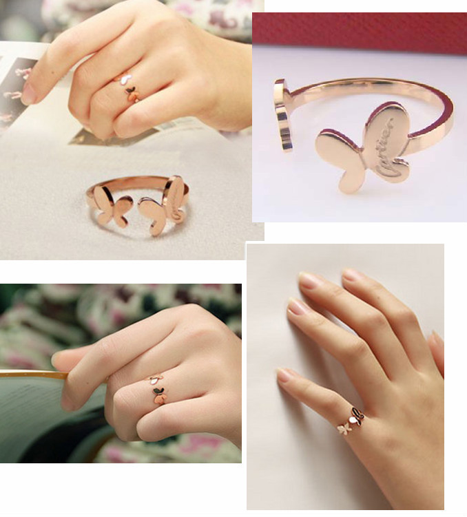 Super Adorable Rabbit Heart Mask Love Small Rose Gold GP Adjustable ...