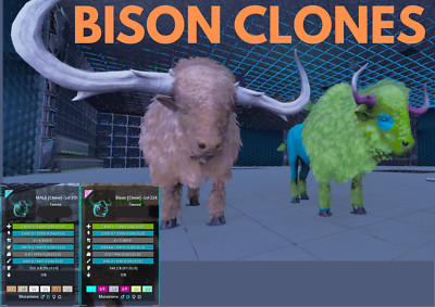 Bison Clone Ark Survival Ascended Official PVE | eBay