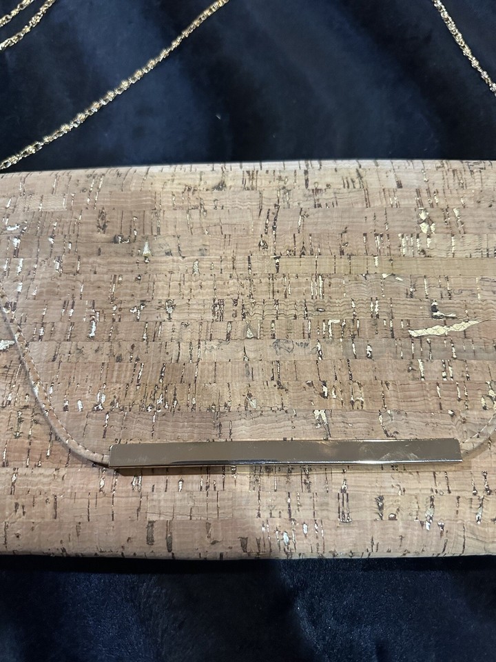 Cork Evening Purse Handbag, Lightweight Envelope Formal Dress Purse ...