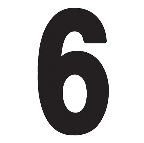 Factory Effex Fx 2015 Numbers Pro 4" Black 6 27851 | eBay