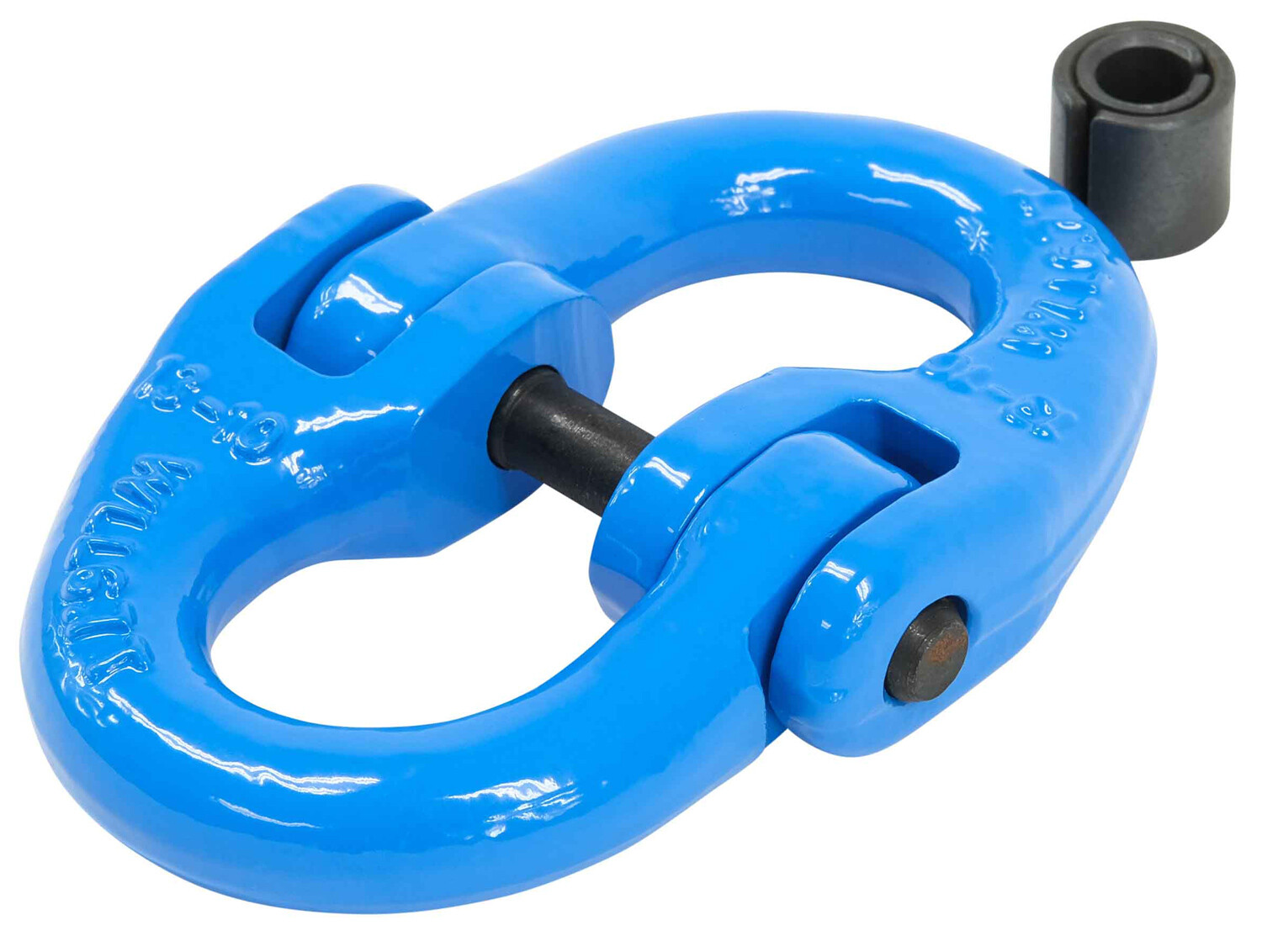 (4 Pk) G100 1/2" Forged Alloy Steel Blue Hammerlock Coupling Link ...