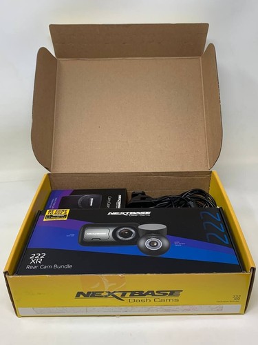 Nextbase 222XR Front + Rear Dash Camera Bundle U3 Go Pack Carry Case Open Box 5060910801758| eBay