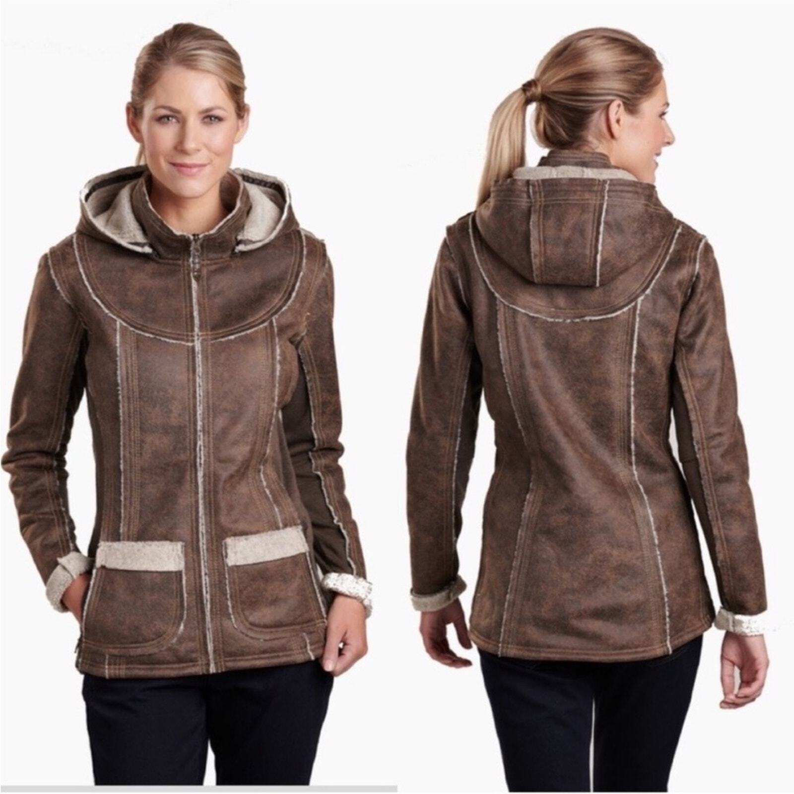 Kuhl Jacket Dani Sherpa Softshell Projekt in Brown - Gem