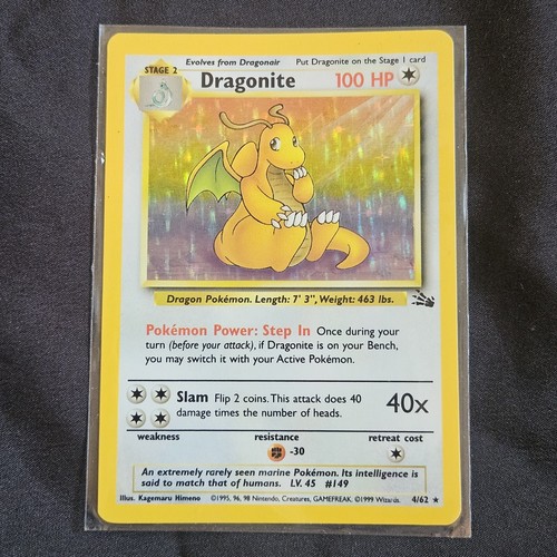 Dragonite (4/62) - Fossil - Holo- Pokemon- Not Graded | eBay