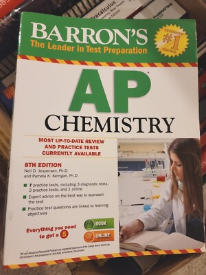 Barron's AP Chemistry by Pamela Kerrigan and Neil D. Jespersen (2016 ...