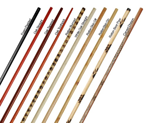 Bo Staff, Rattan Oak Hardwood Staff, Carved Dragon, Martial Arts 4 ft 5 ...