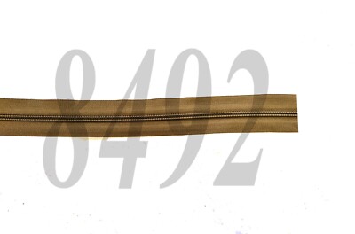 YKK #5 Coil Zipper Tape, Coyote Brown | eBay