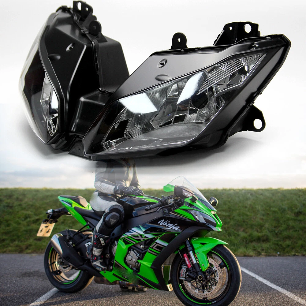 Faros Azul Hielo Ninja 300 Kit De Faróis De Led H7 Para Kawasaki Ninja ...