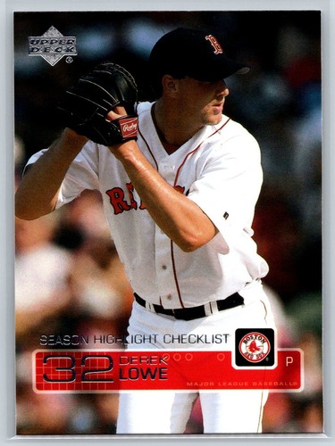 2003 Upper Deck Derek Lowe Boston Red Sox #262 | eBay