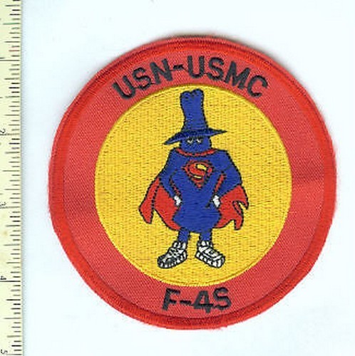 Military Patch US Navy - Marine F-4S Phantom USMC | eBay