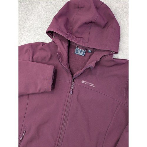 Mountain Warehouse Softshell Jacket Women's US (XL) Hooded Water/Wind ...