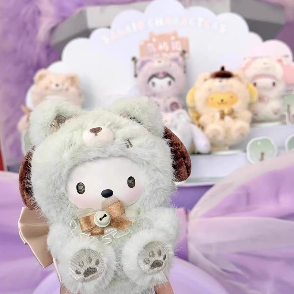 MINISO Sanrio Characters Fox Island Series Plush Confirmed Blind Box ...