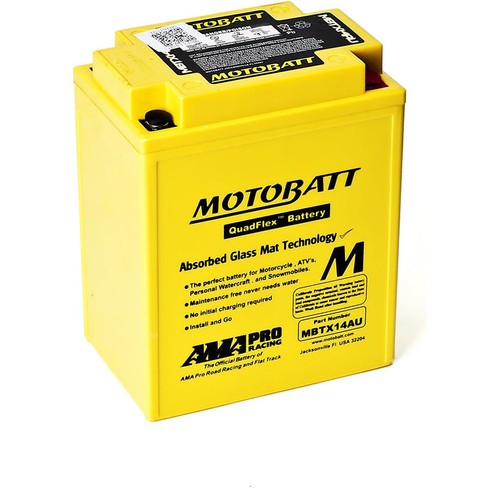 MBTX14AU BATTERIA MOTOBATT 16,5 Ah AGM KAWASAKI ZZR / ZX11 1100 1990 ...