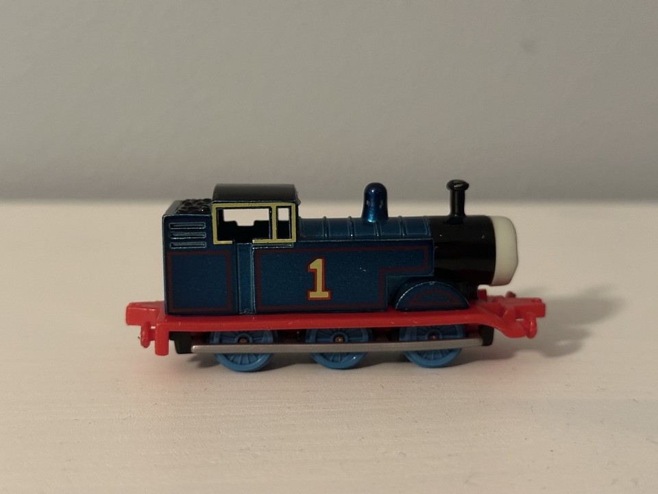 Metallic Thomas - Thomas & Friends 1985 Ertl Diecast Shiny Blue Classic ...