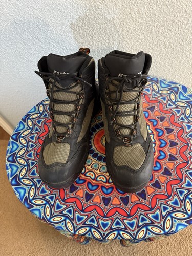 Korkers GreenBack Wading Boots Felt Sole Great Condition Size 10 | eBay