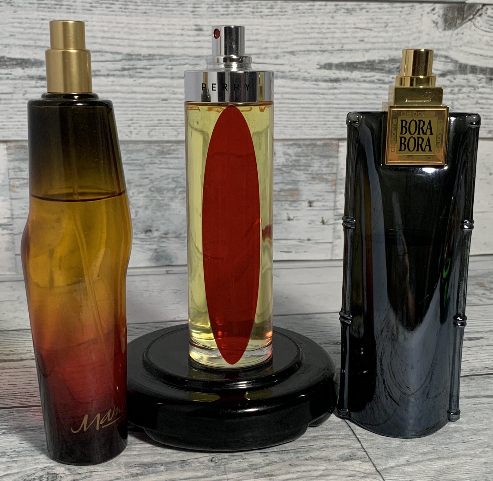 3-Testers no box or toppers Bora Bora, Mambo & Perry Womens perfume Not ...
