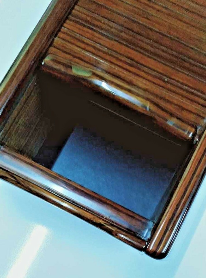 R107 W107 C107 ZEBRANO CASETTE BOX WOOD SL SLC 280 SL, 280 SLC, 300SL ...