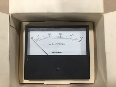 Electrical Meters - Amperes Panel Meter