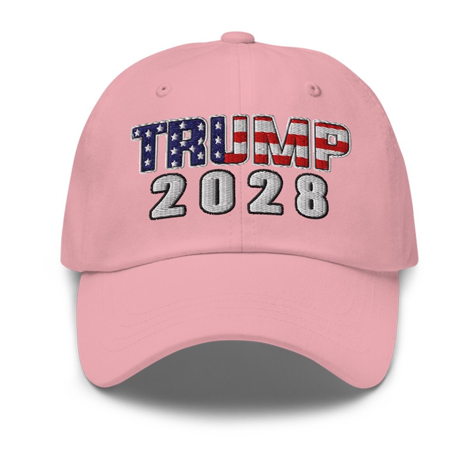 TRUMP 2028 Hat MAGA Unisex Golden Age American flag DJT embroidered ...