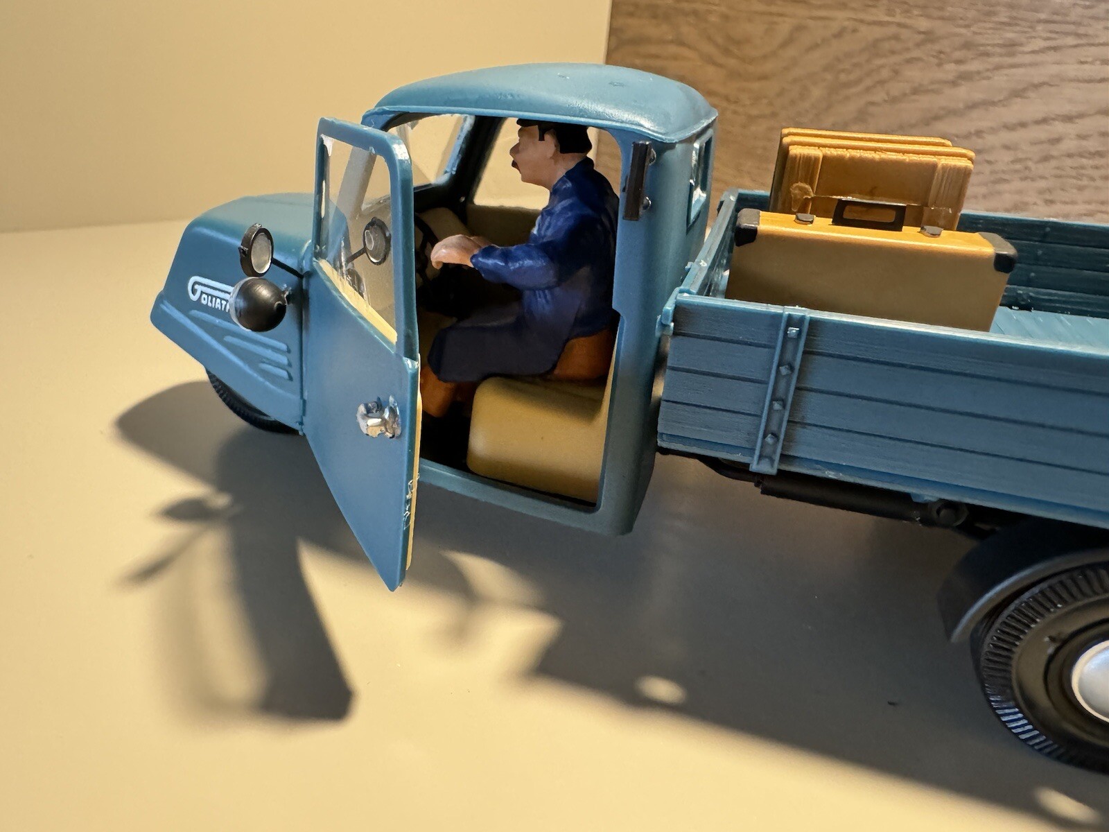 Pola G Goliath mit original Fahrer u. Ladung für die LGB/Piko G ...