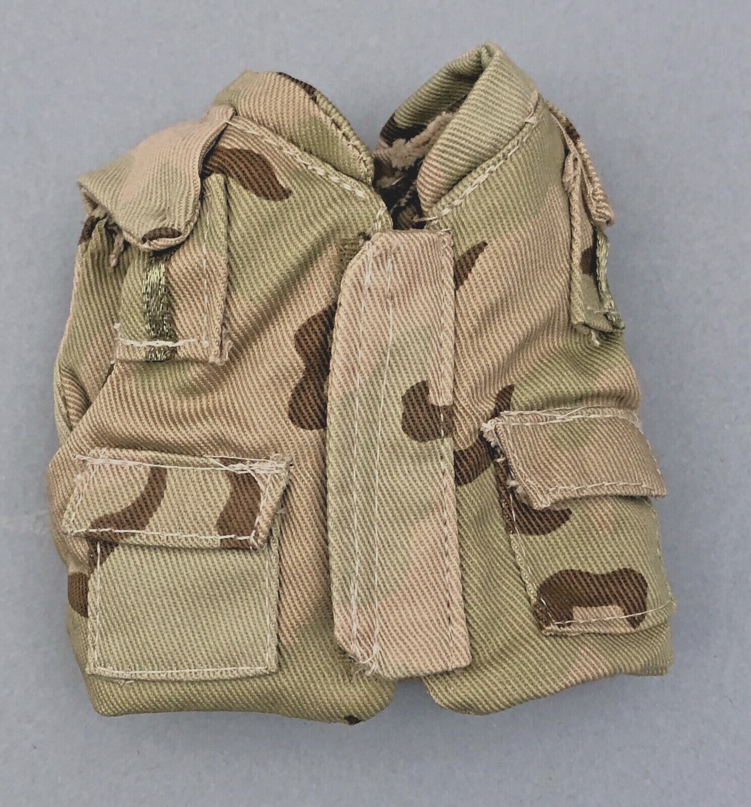 1 21ST CENTURY TOYS DESERT STORM CAMO FLACK JACKET 1/6TH SCALE OR 12 ...