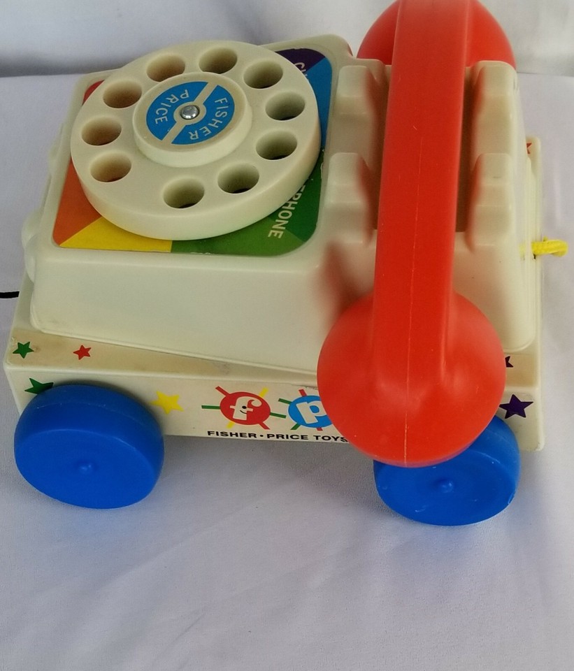 VINTAGE TOY TELEPHONE 2009 Fisher-Price Classic Chatter Phone | eBay